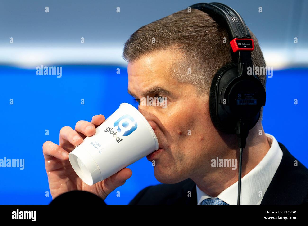 Transport Secretary Mark Harper takes part in a live phone-in on LBC's ...