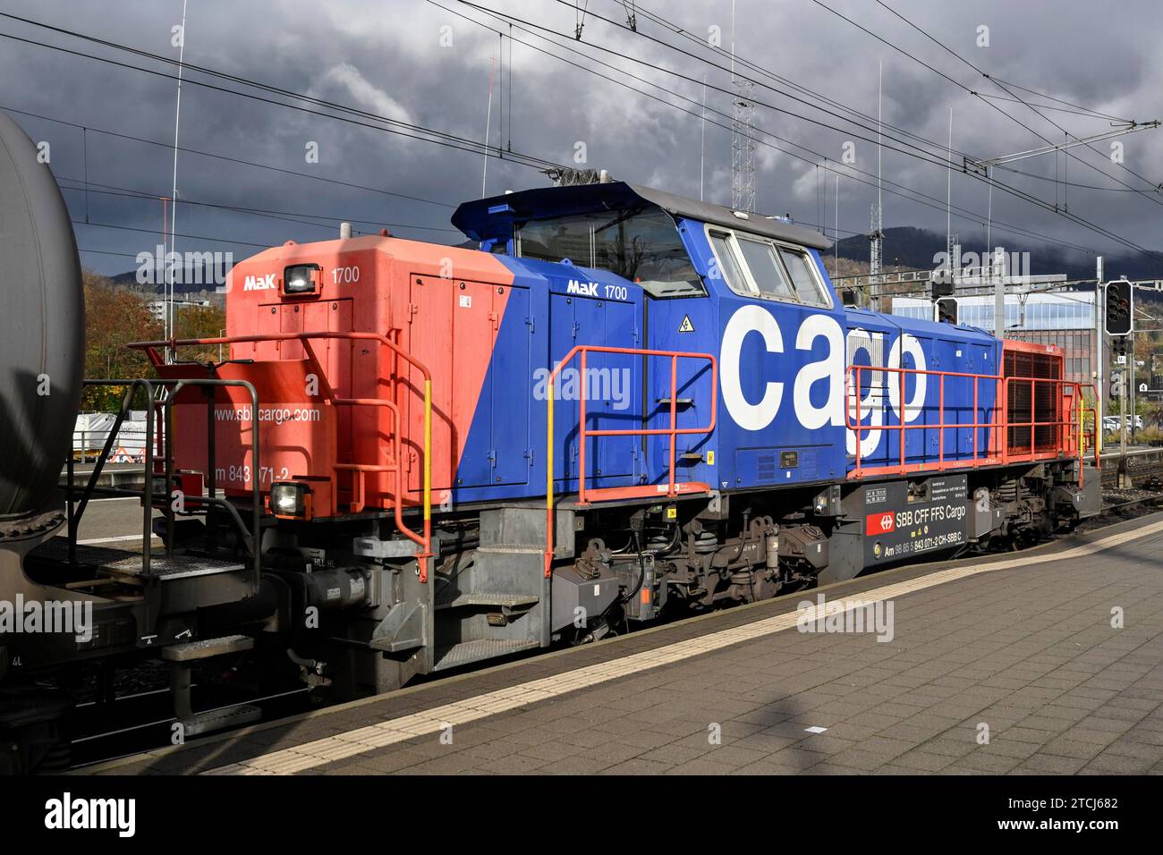 Sbb Cargo Railcar Stock Photo Alamy
