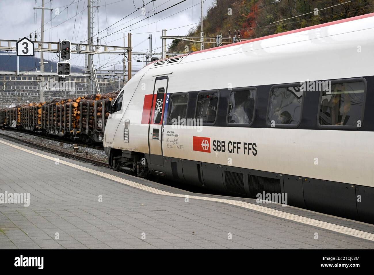Rail freight transport sbb hi-res stock photography and images - Alamy