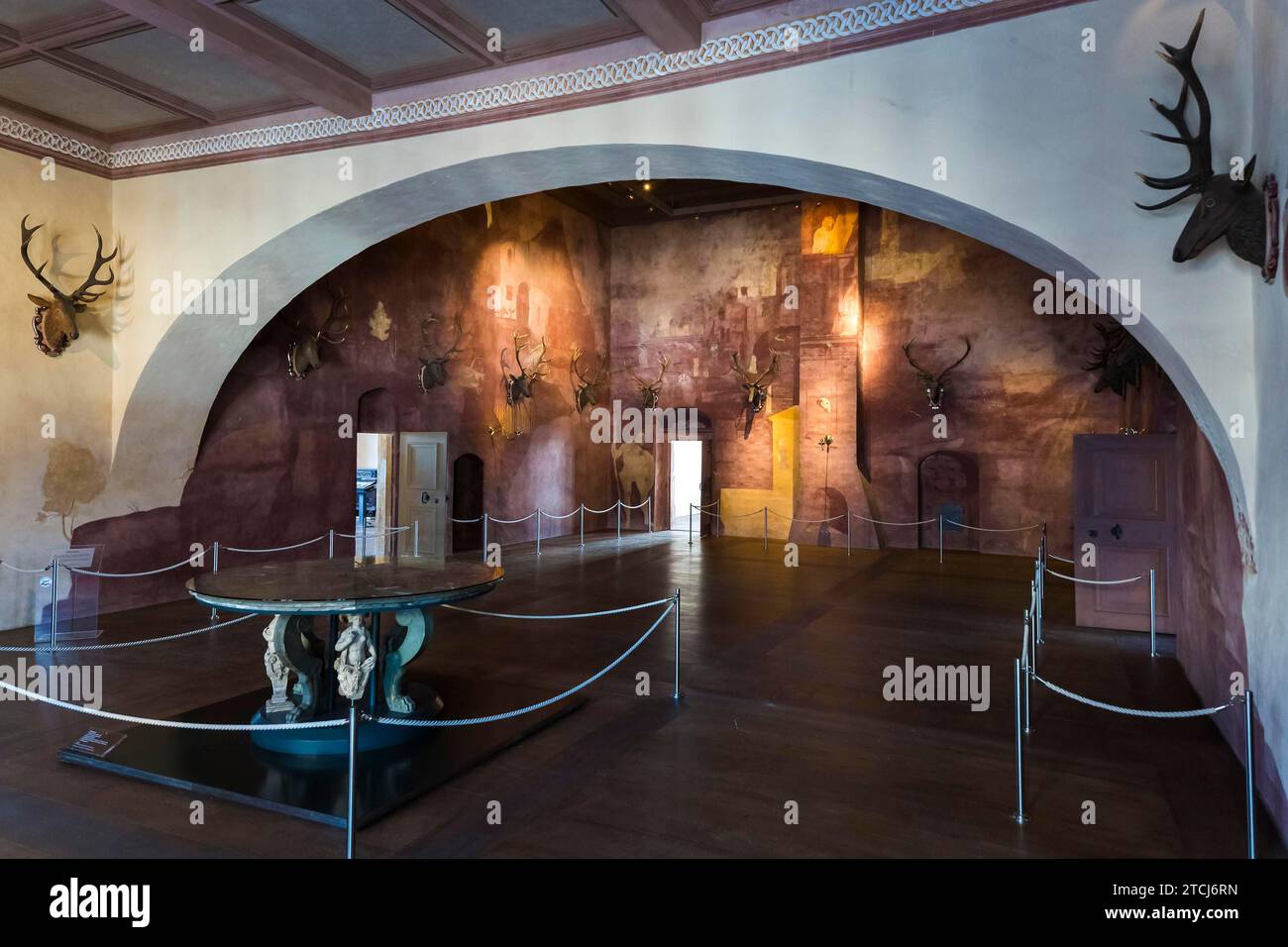 Augustusburg Palace, Venus Hall Stock Photo - Alamy