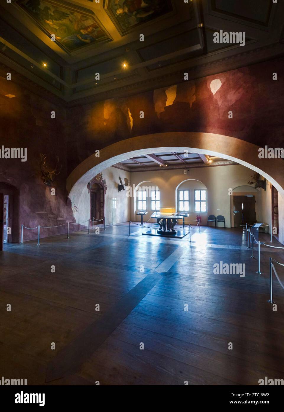 Augustusburg Palace, Venus Hall Stock Photo - Alamy