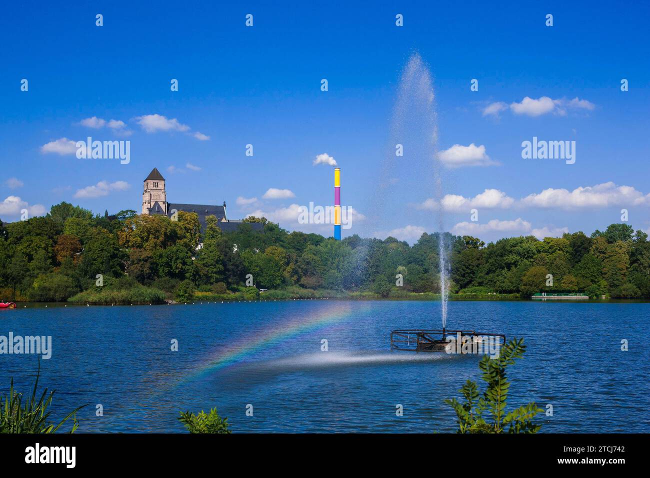 Chemnitz Castle Ponds Stock Photo - Alamy