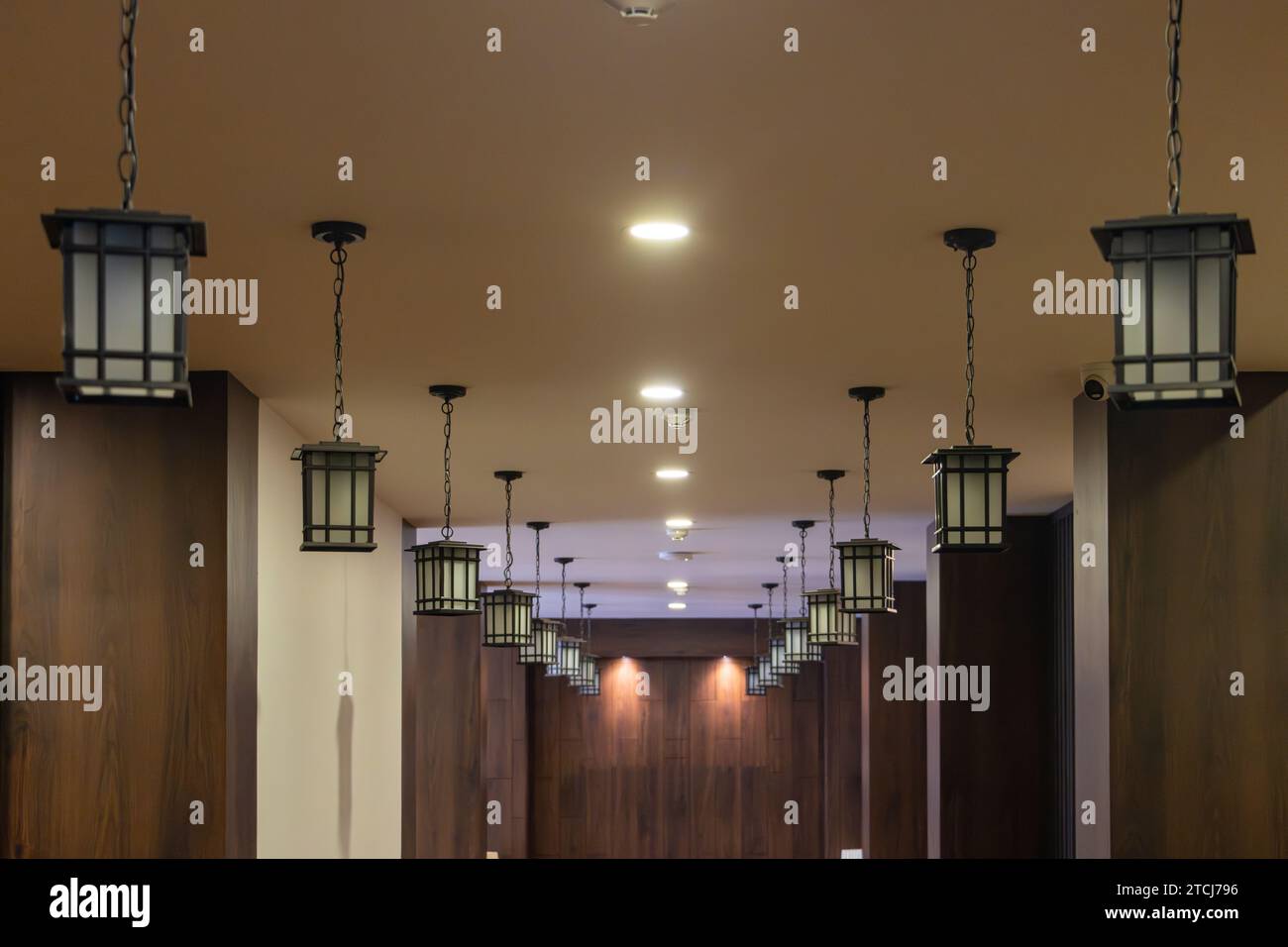 Stylish ceiling lamps hi-res stock photography and images - Alamy