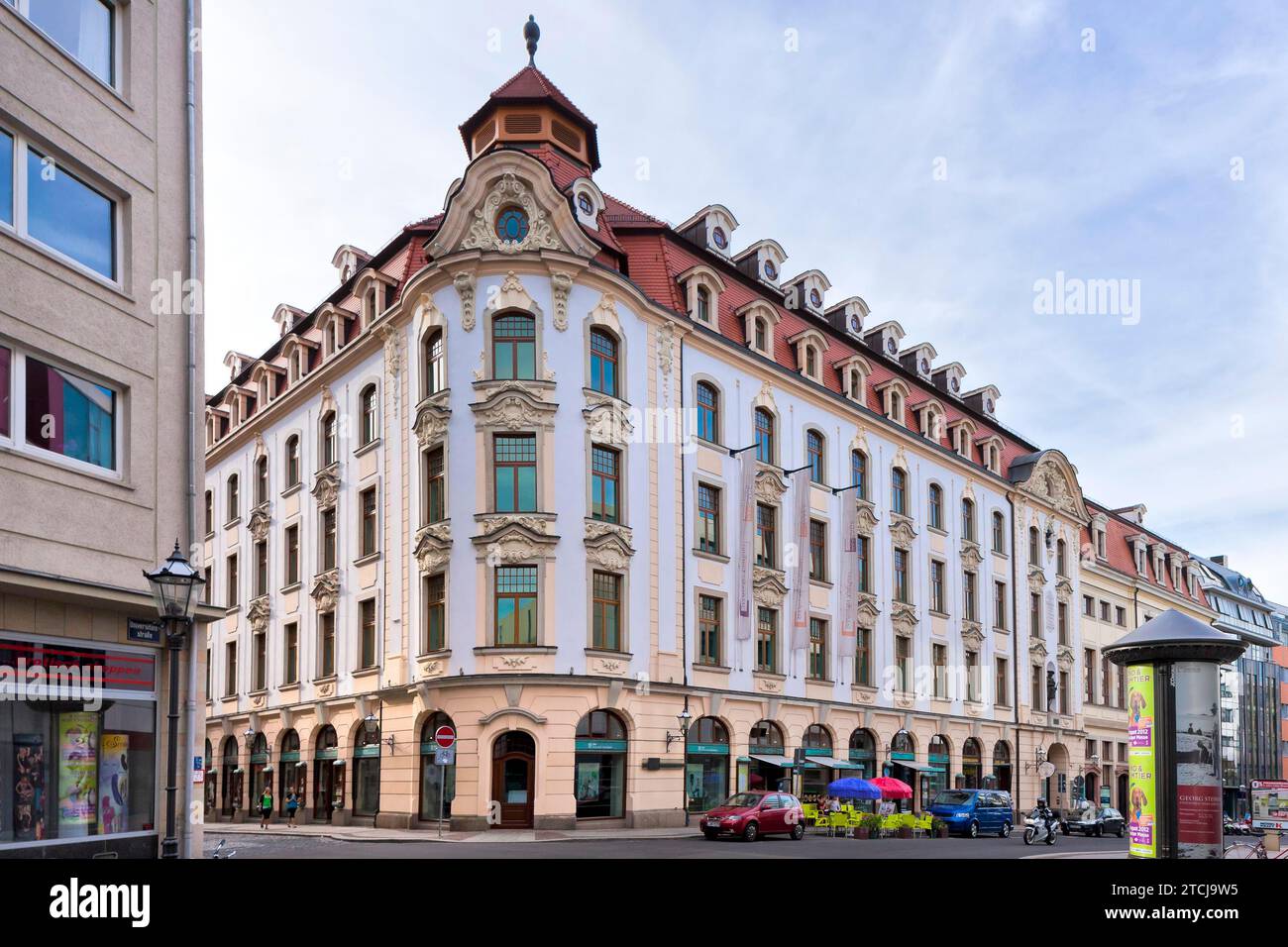 Leipzig Municipal Department Store, at Universitaetsstrasse 16, a ...