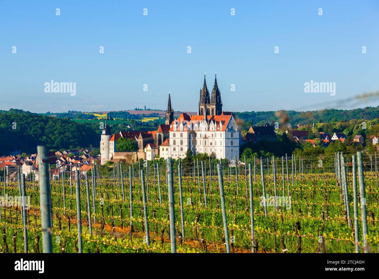 Albrechtsburg Castle and Meissen Cathedral Stock Photo - Alamy