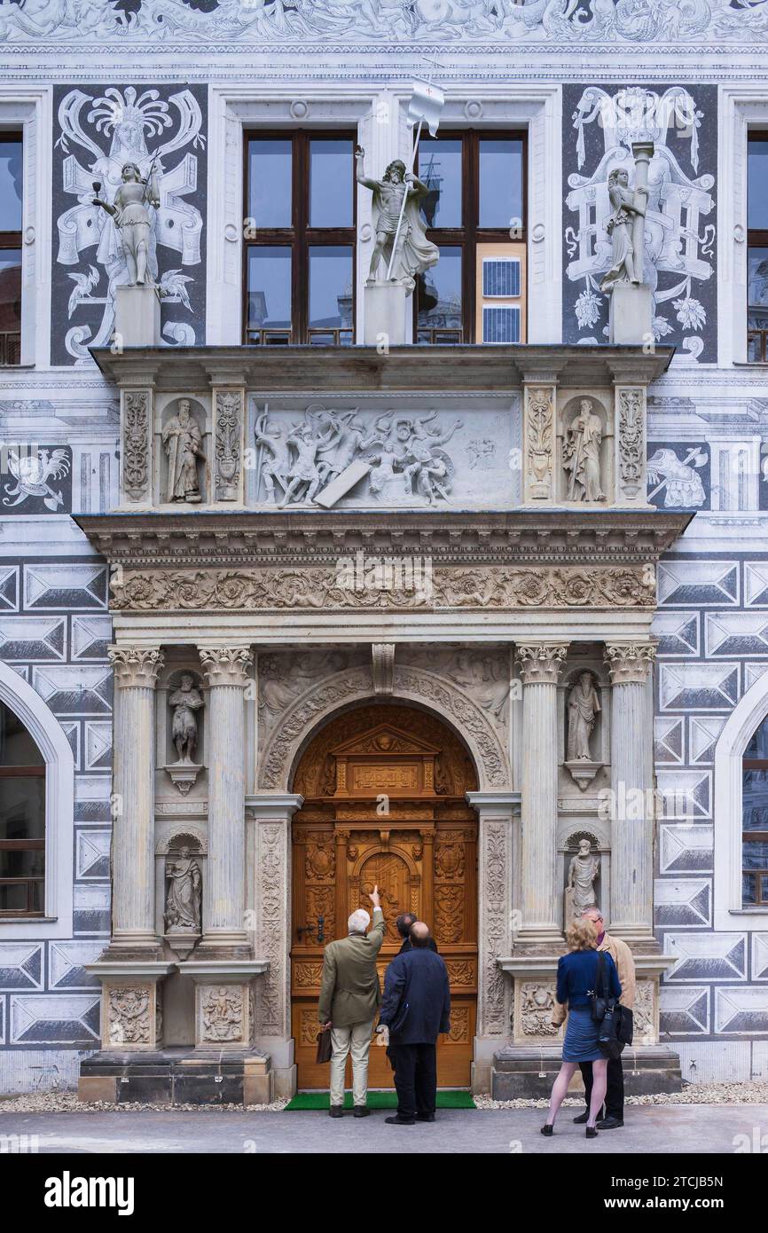 Dresden Residential Palace Palace Chapel Stock Photo - Alamy