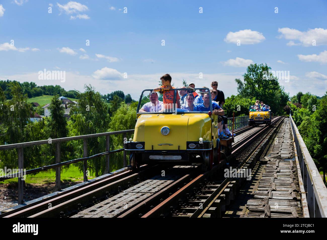 Rail Trabbi in Rochlitz Stock Photo - Alamy