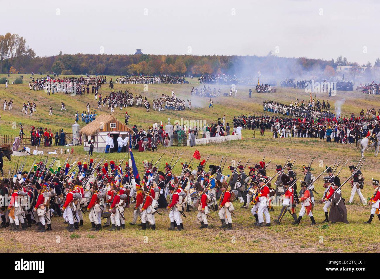 Battle of the nations re enactment hi-res stock photography and images ...
