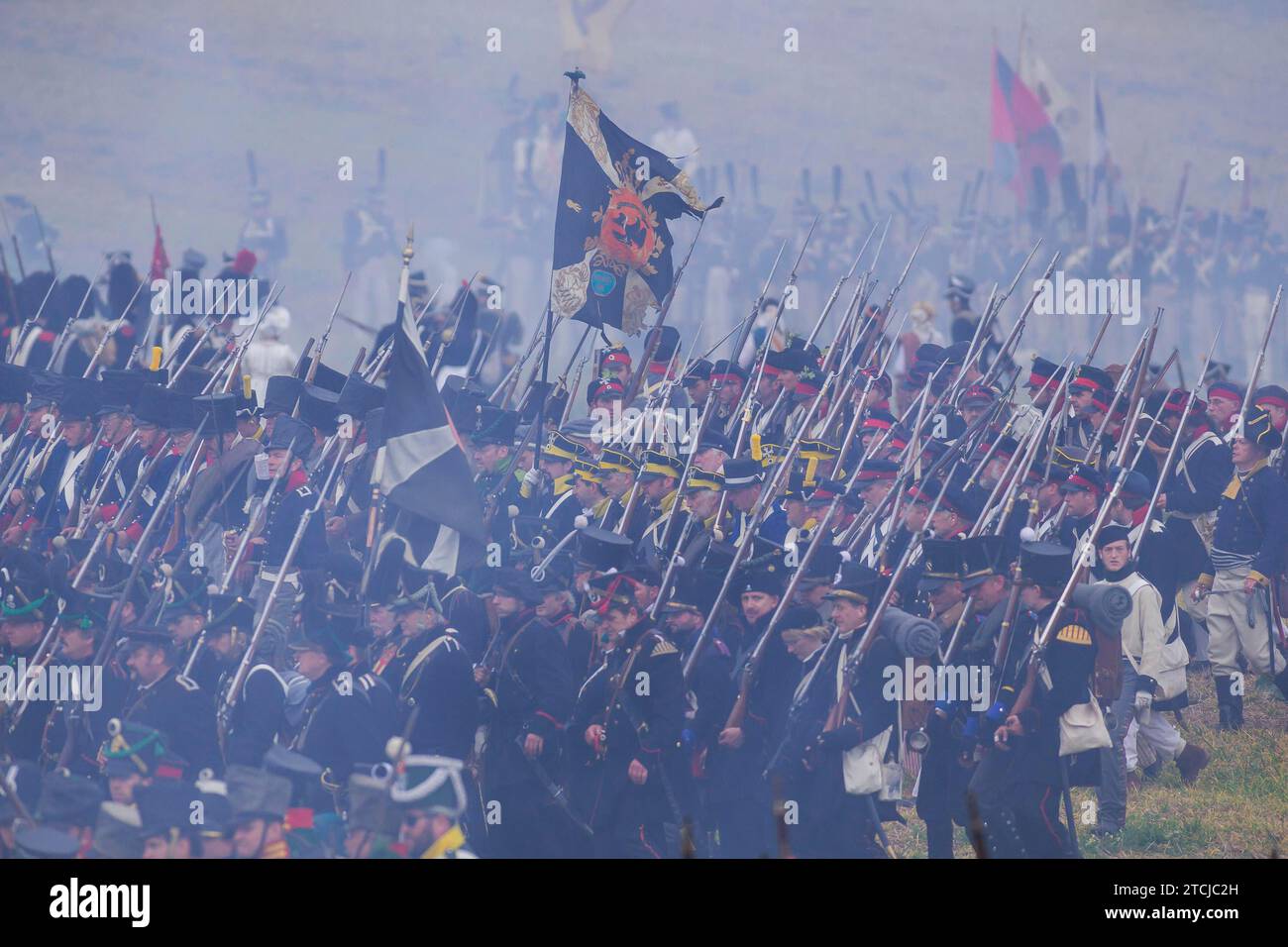 Battle of the nations re enactment hi-res stock photography and images ...