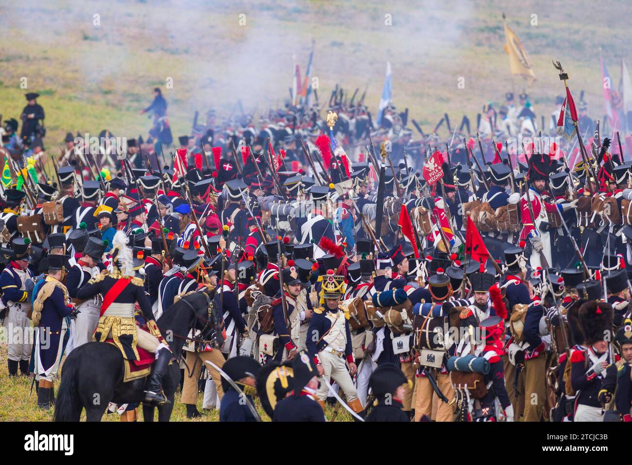 Battle of the nations re enactment hi-res stock photography and images ...