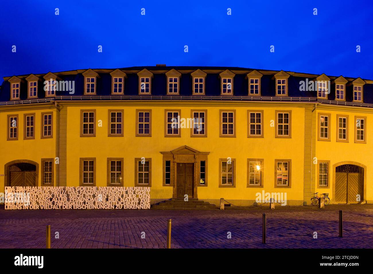 Goethe nationalmuseum hi-res stock photography and images - Alamy