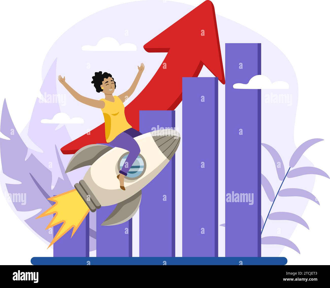 Personal development illustration. Personal development plan for career ...