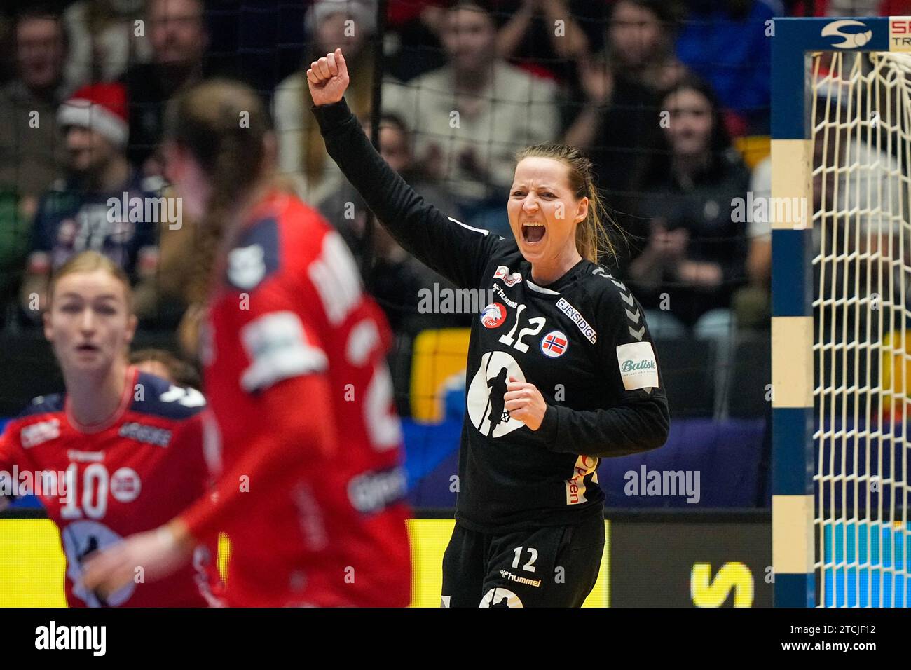 Trondheim 20231212.Norway's goalkeeper Silje Solberg-Østhassel during ...