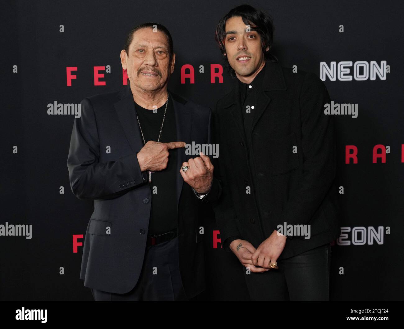 Los Angeles, USA. 12th Dec, 2023. (L-R) Danny Trejo and Gilbert Trejo ...