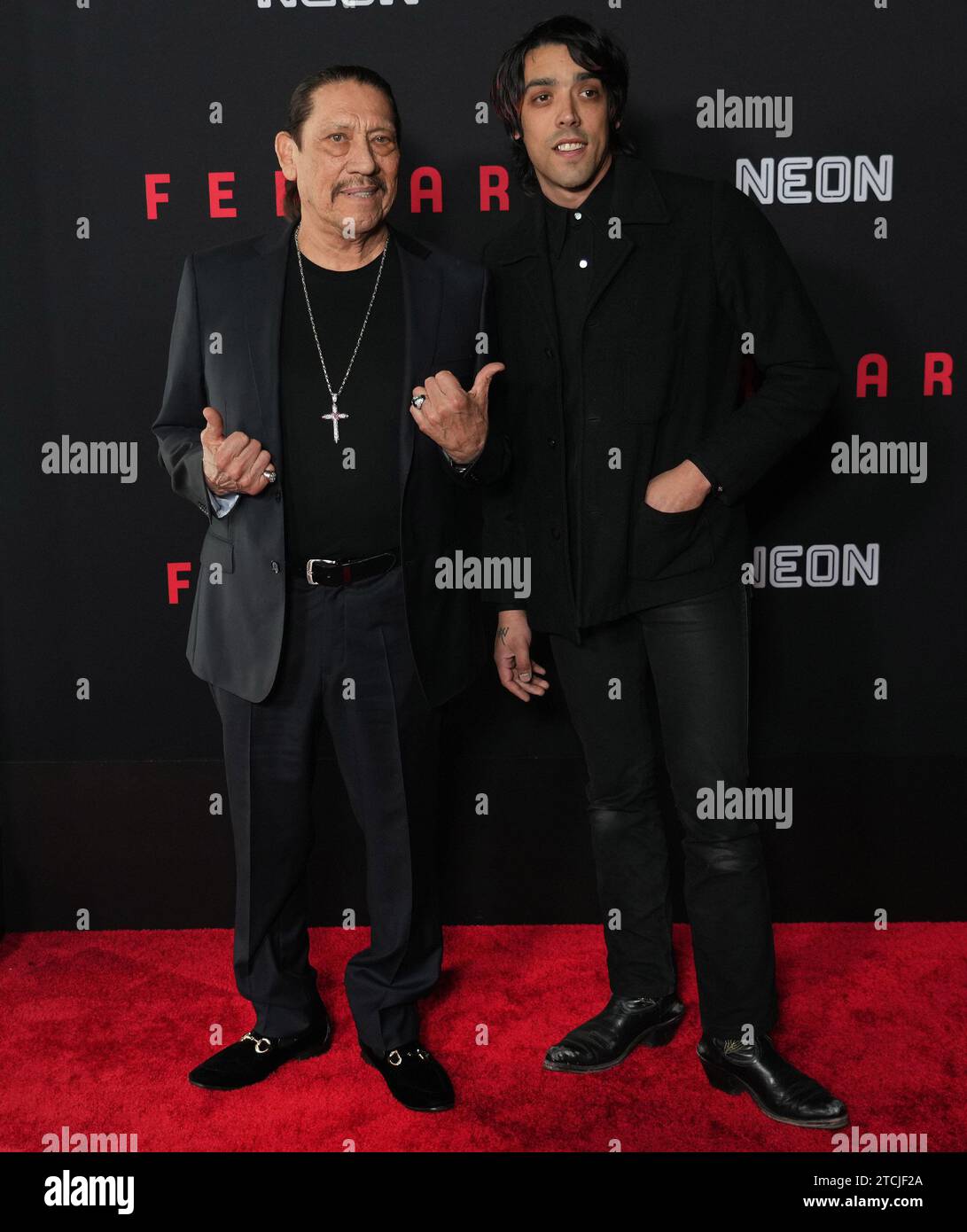 Los Angeles, USA. 12th Dec, 2023. (L-R) Danny Trejo and Gilbert Trejo ...