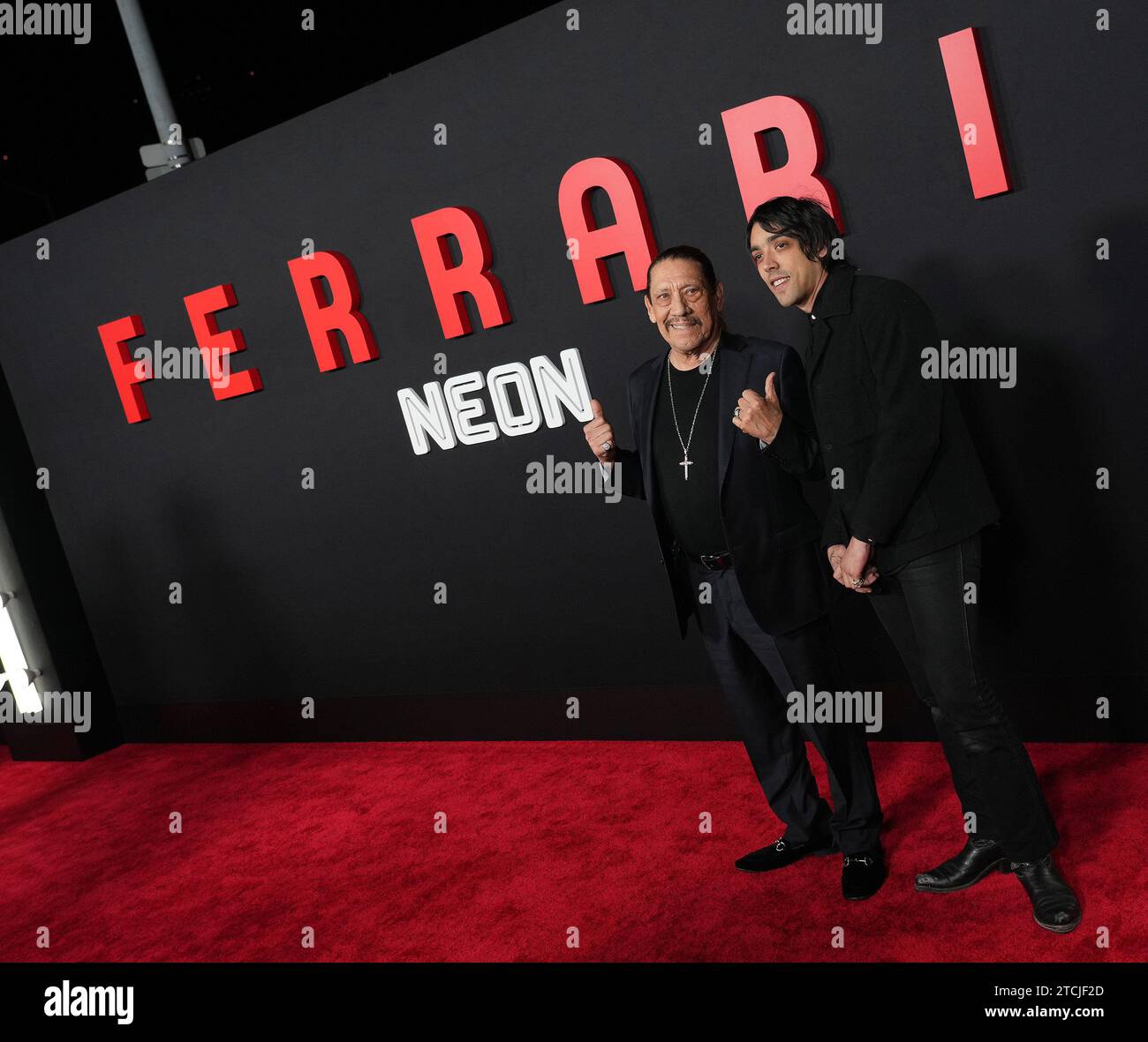 Los Angeles, USA. 12th Dec, 2023. (L-R) Danny Trejo and Gilbert Trejo ...