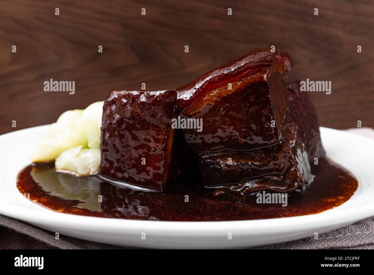 Dongporou, a soft and savory dish made from pork Stock Photo - Alamy