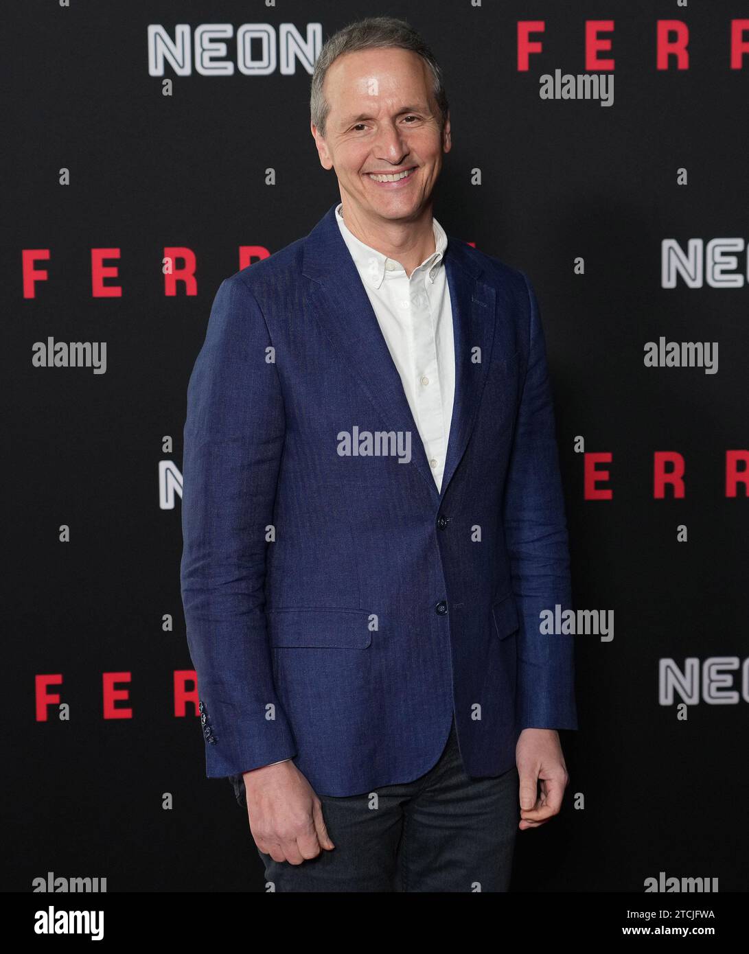 Los Angeles, USA. 12th Dec, 2023. Tom Quinn at the Neon's FERRARI Los ...