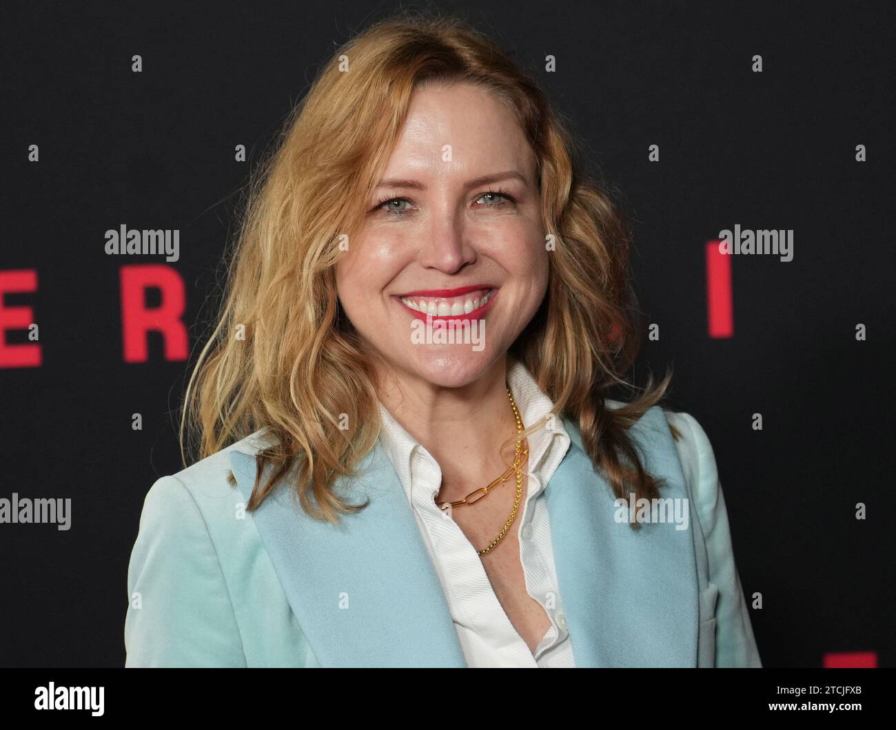 Los Angeles, USA. 12th Dec, 2023. Laura Rister at the Neon's FERRARI ...
