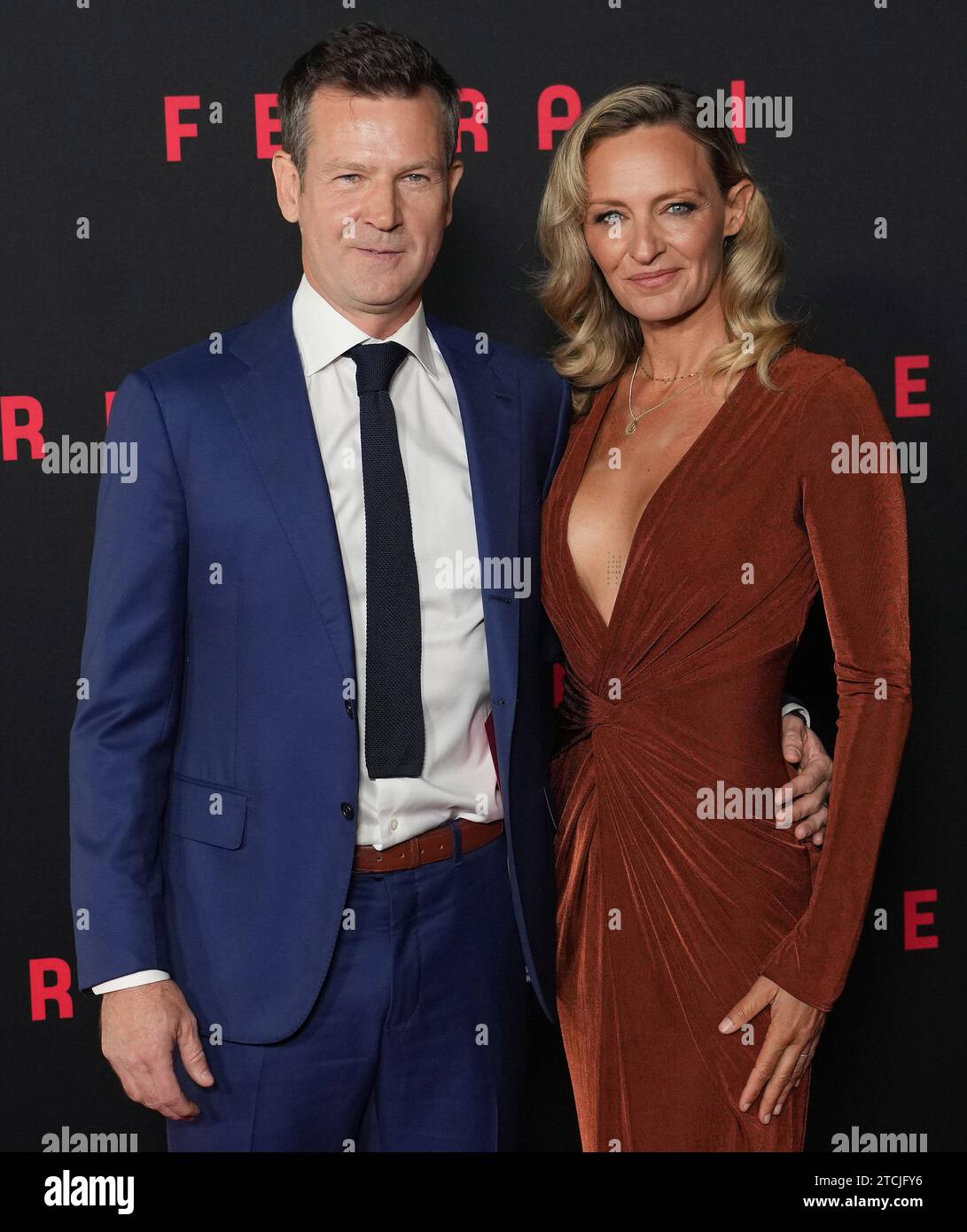 Los Angeles, USA. 12th Dec, 2023. (L-R) Derek Hill and Courtney Hill at ...