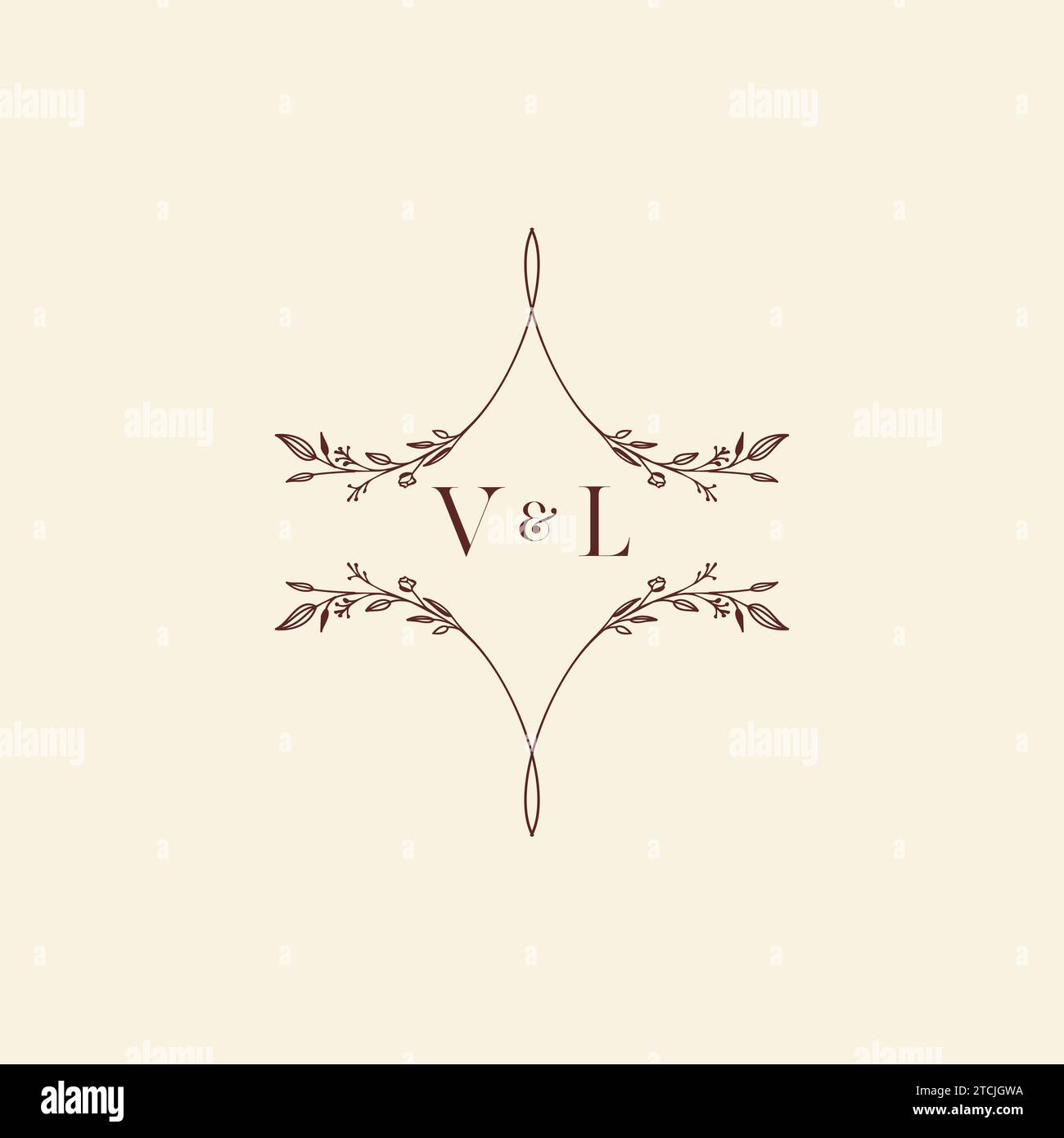 Vl logo design hi-res stock photography and images - Alamy