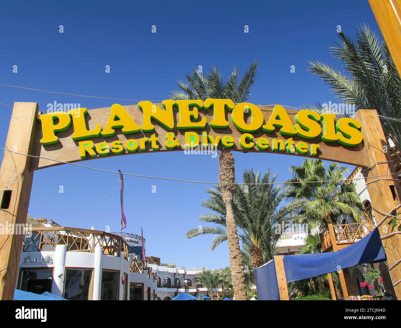 Planet Oasis Resort und Dive-Center, Dahab, Sinai, Ägypten *** Planet ...