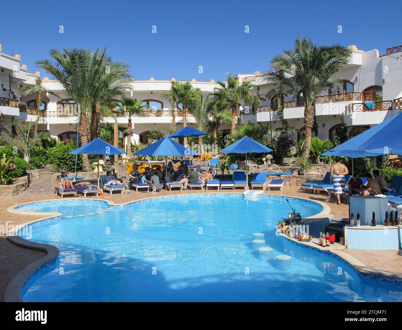 Swimmingpool im Planet Oasis Resort und Dive-Center, Dahab, Sinai ...