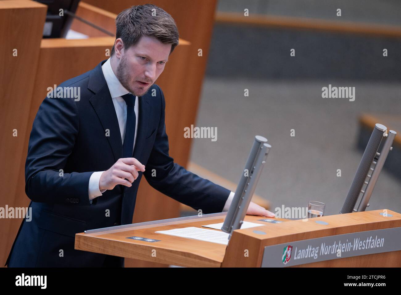 Duesseldorf, Germany. 13th Dec, 2023. Martin Vincentz, Chairman of the ...