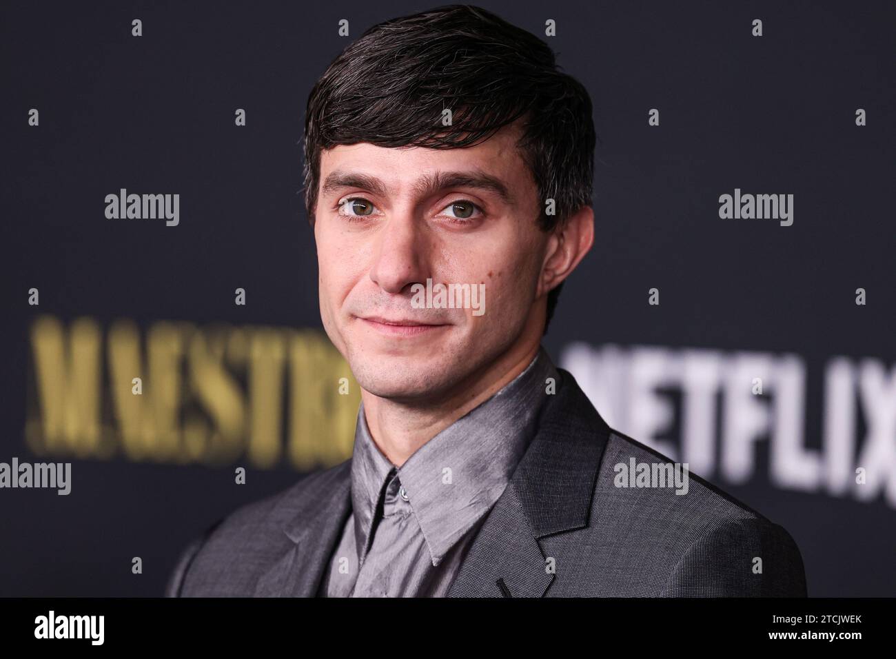 LOS ANGELES, CALIFORNIA, USA - DECEMBER 12: American actor Gideon Glick ...