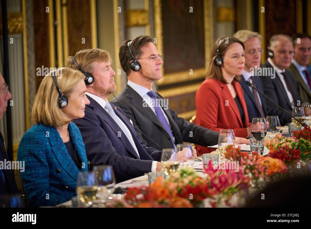The Hague, Netherlands. 13th Dec, 2023. Outgoing Prime Minister Mark ...