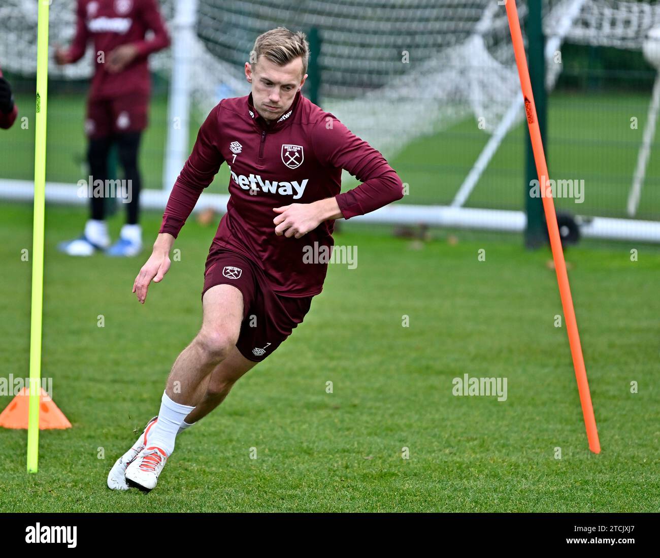 Romford, UK. 13th Dec, 2023. Dagenham East London 13th Dec 2023. James ...