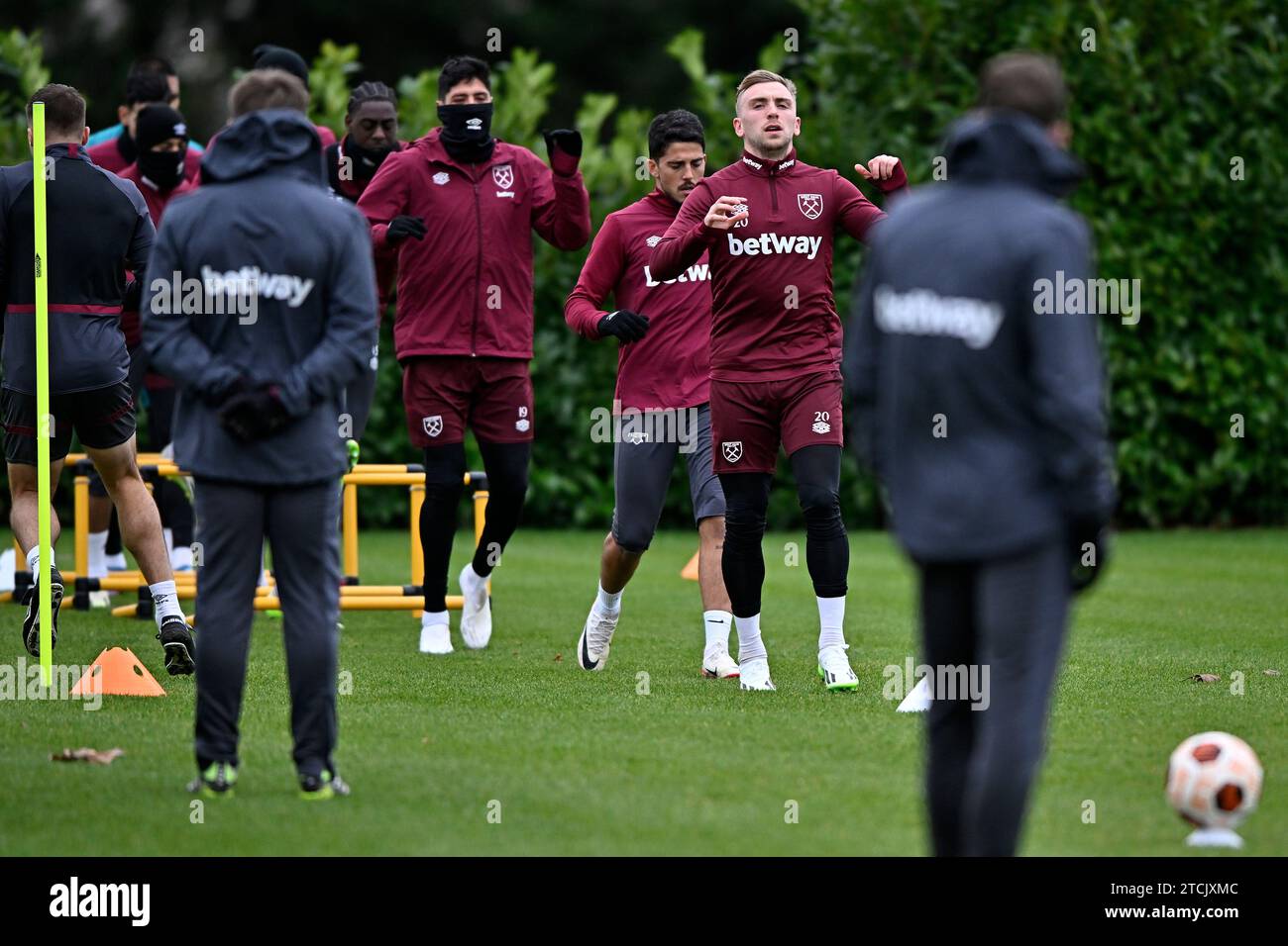 Romford, UK. 13th Dec, 2023. Dagenham East London 13th Dec 2023. Jarrod ...