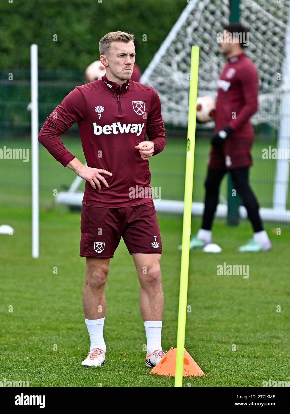 Romford, UK. 13th Dec, 2023. Dagenham East London 13th Dec 2023. James ...