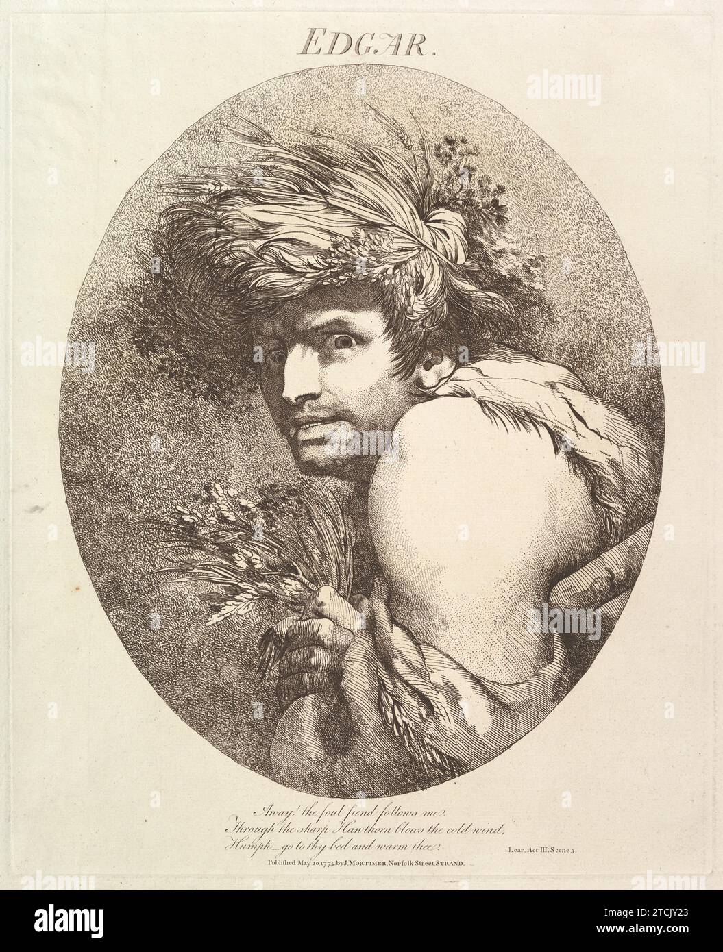 Edgar (from "Twelve Characters from Shakespeare") 1968 by John Hamilton ...