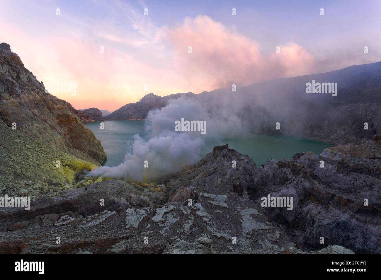 Kawah Ijen Volcano. The Ijen volcano complex is a group of ...