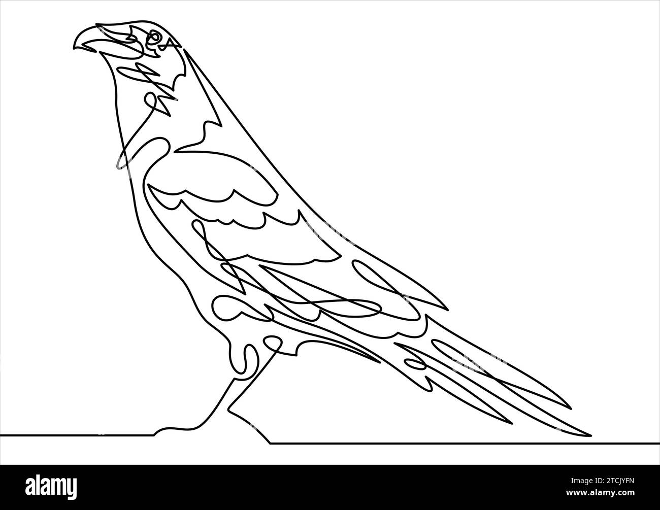 Raven Stock Vector Images - Alamy