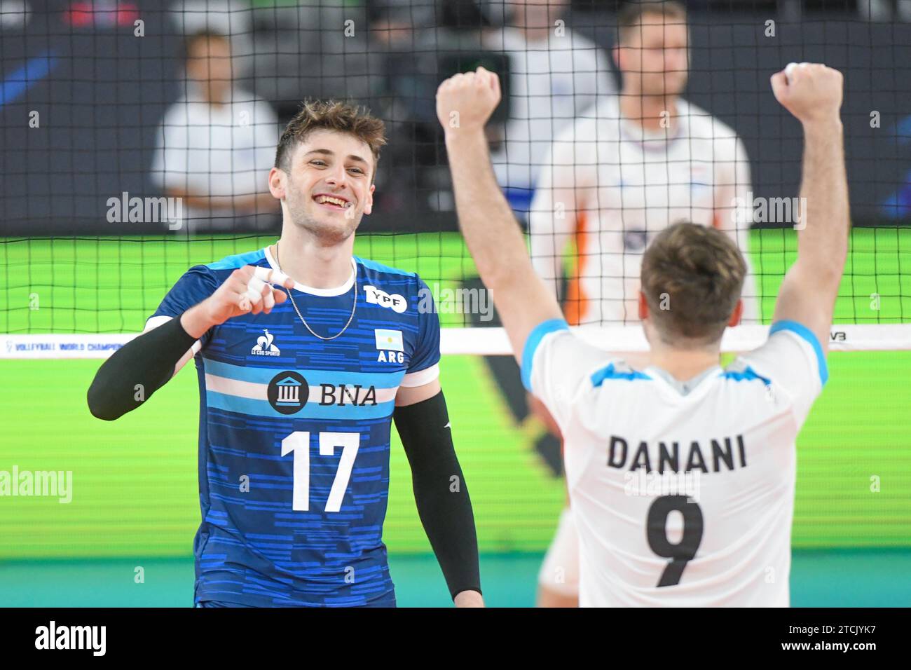 Luciano Vicentin, Santiago Danani (Argentina). Volleyball World ...