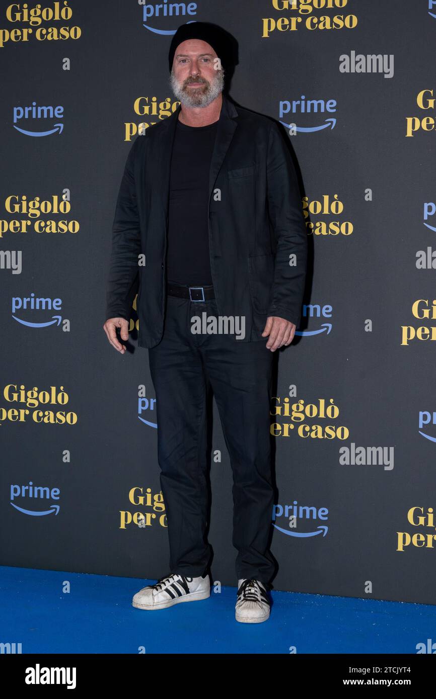 The Italian actor Pietro Sermonti during the photocall for the ...