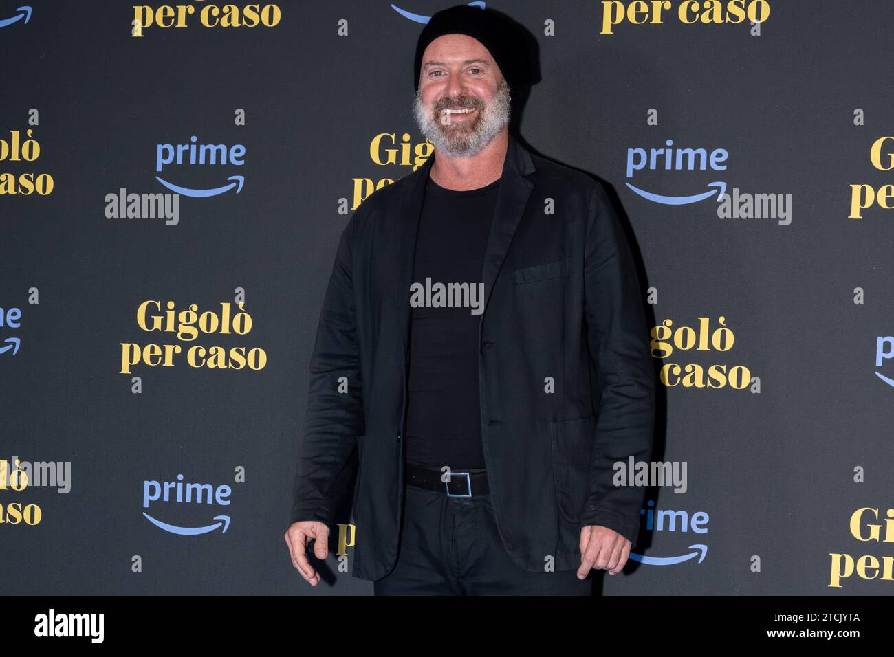 The Italian actor Pietro Sermonti during the photocall for the ...