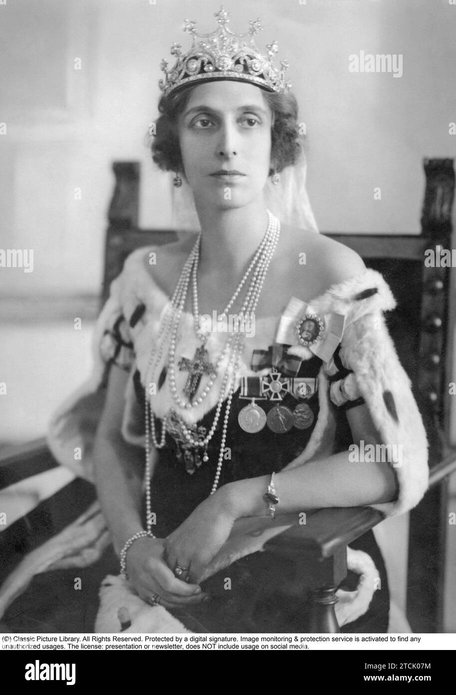 Louise Mountbatten. Born 13 july 1889 - 7 march 1965, Queen of Sweden ...