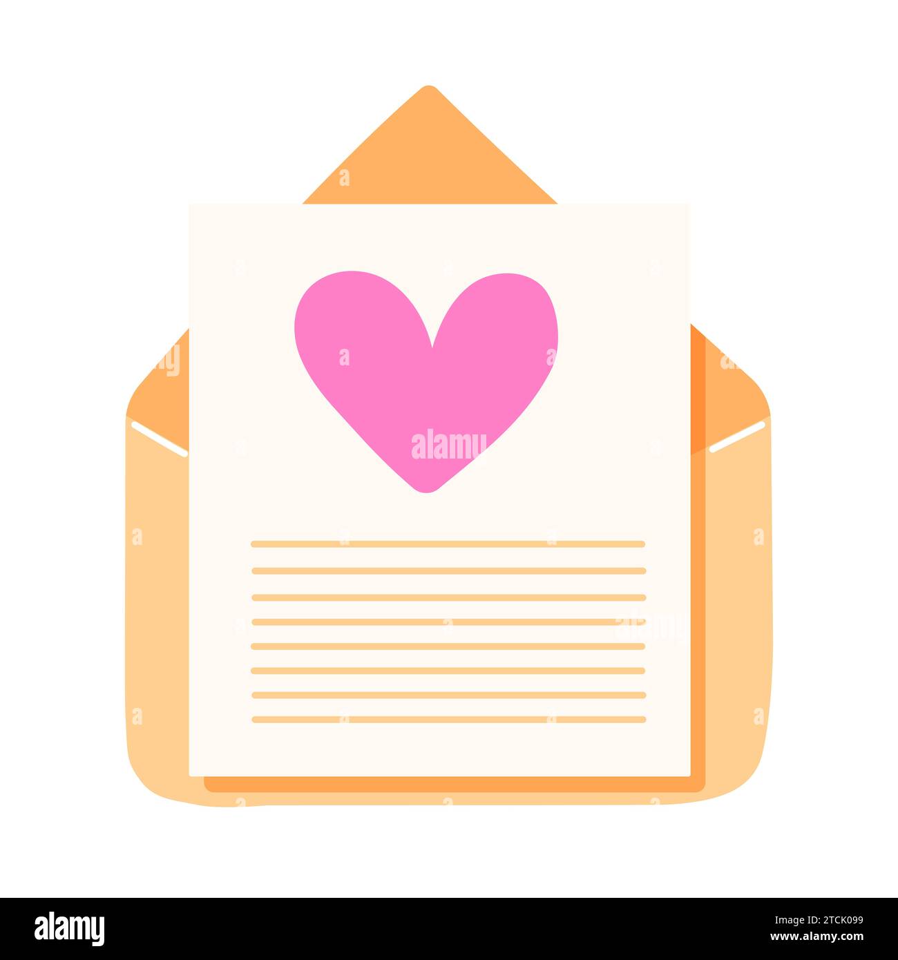 Handwritten note on the envelope Stock Vector Images - Alamy