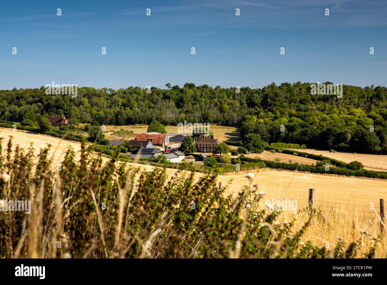 English rural landscape manor farm hi-res stock photography and images ...