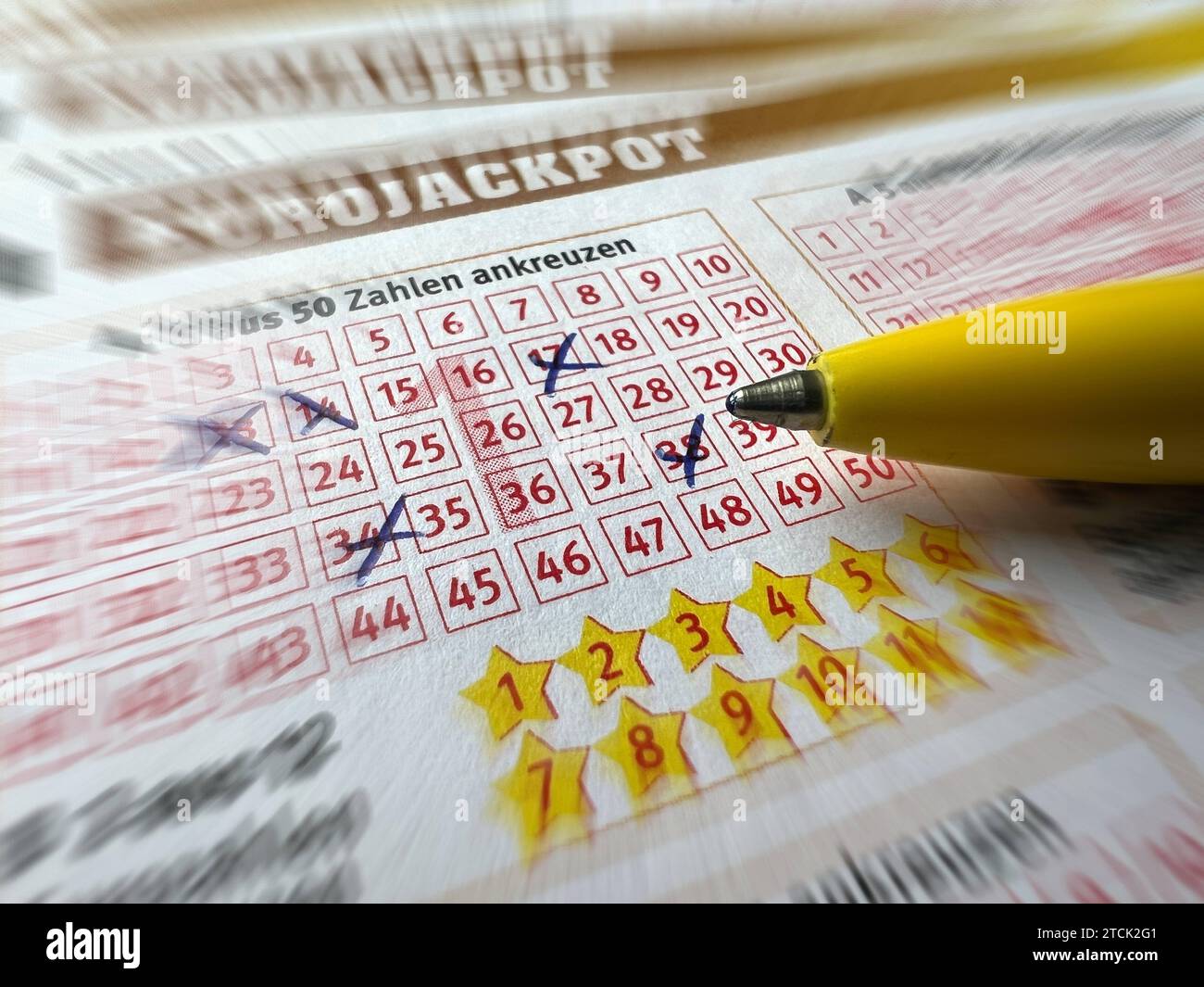 Tippschein hi-res stock photography and images - Alamy