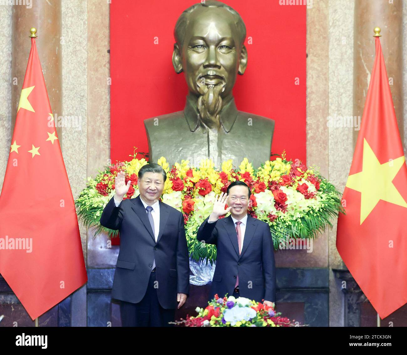 Hanoi, Vietnam. 13th Dec, 2023. Xi Jinping, general secretary of the ...