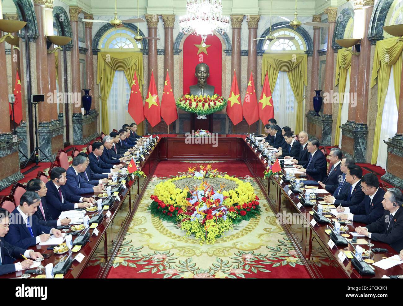 Hanoi, Vietnam. 13th Dec, 2023. Xi Jinping, general secretary of the ...