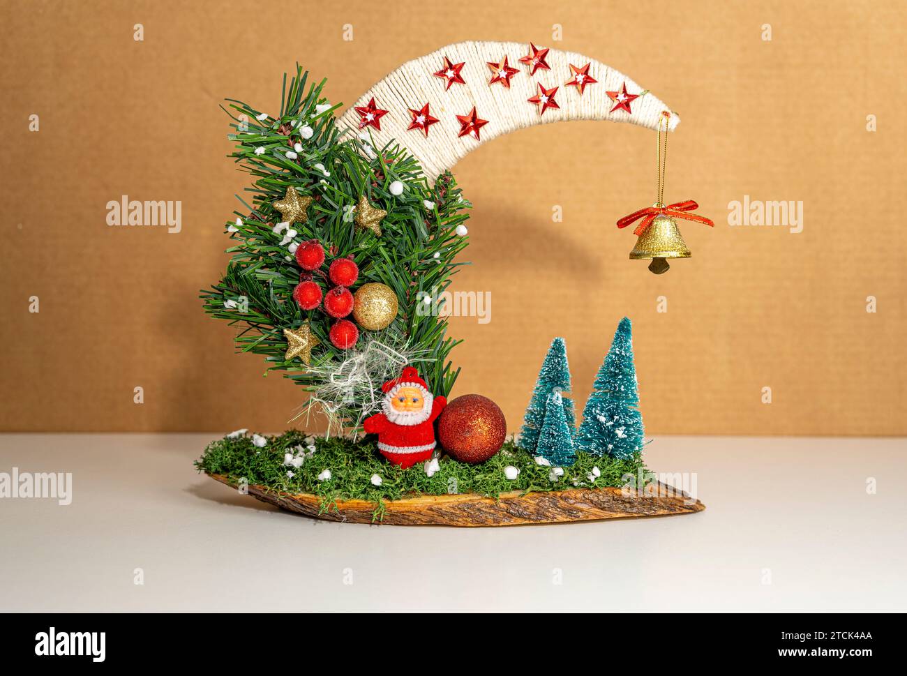 Moon christmas tree decoration hi-res stock photography and images - Alamy
