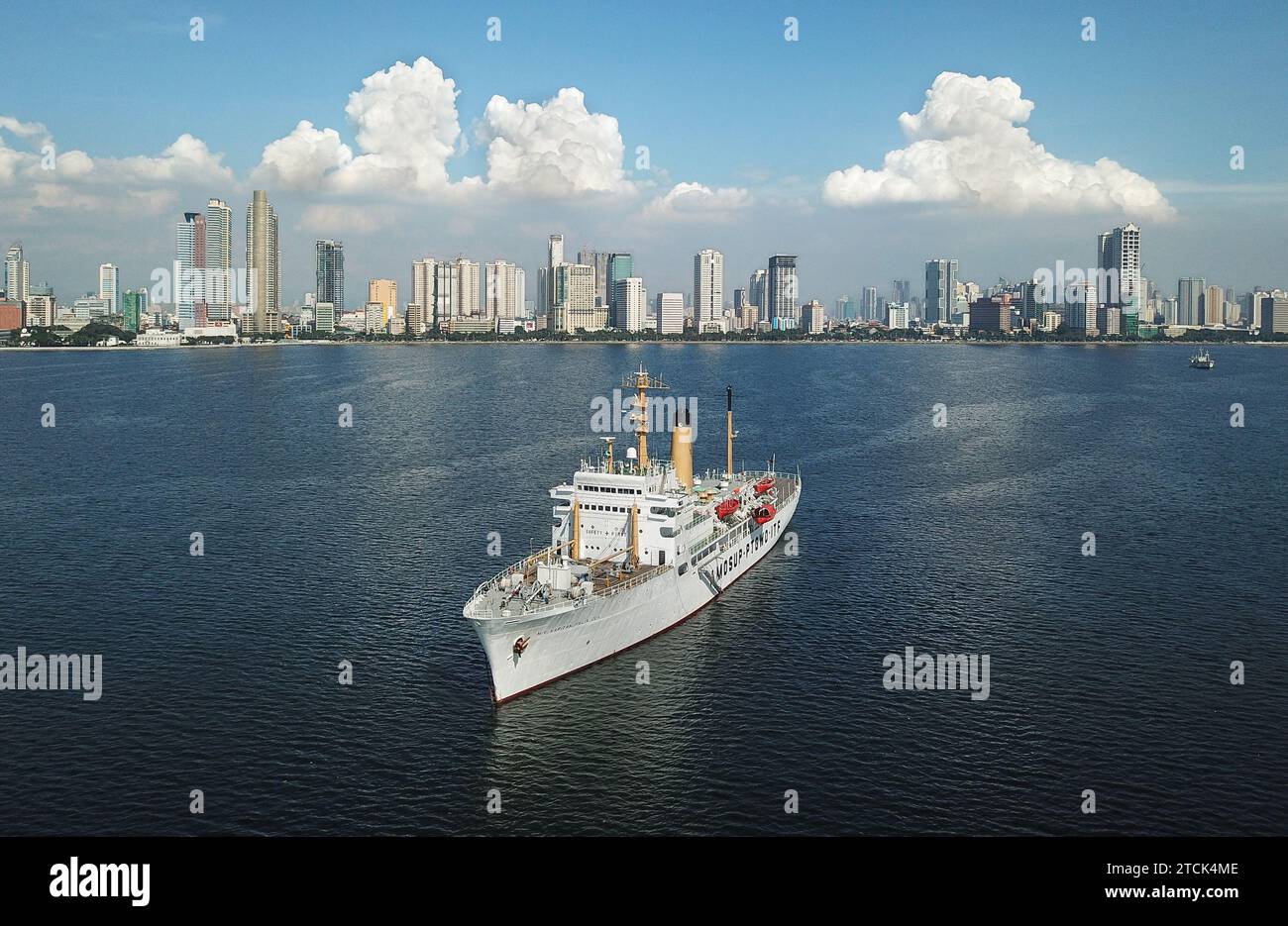 Manila, Philippines. December 13, 2023: MV Kapitan Felix Oca in Manila ...