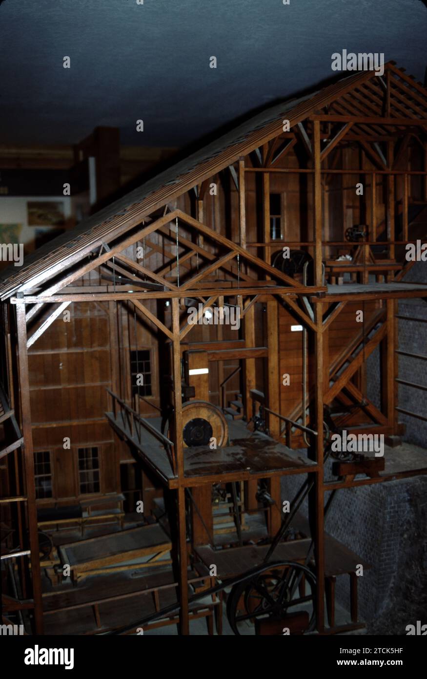 Calico, CA., U.S.A. 4/1984. Calico is a ghost town and former mining ...