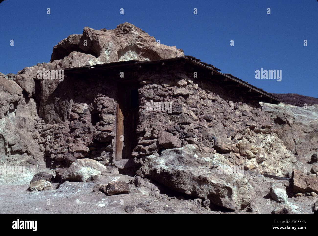 Calico, CA., U.S.A. 4/1984. Calico is a ghost town and former mining ...