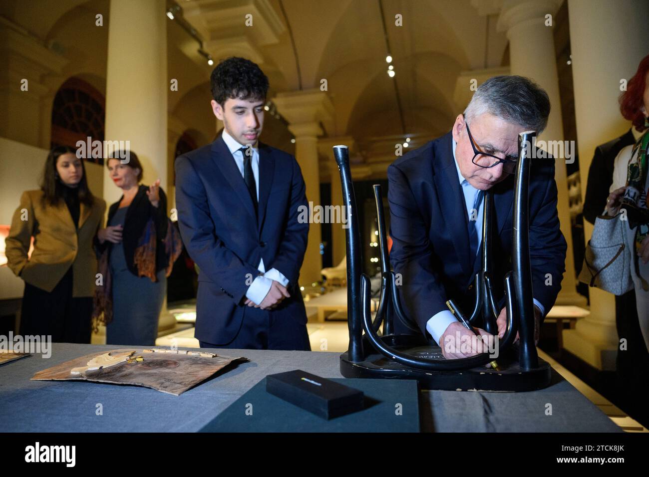 Stockholm, Sweden. 13th Dec, 2023. This year's Nobel Peace Prize winner ...